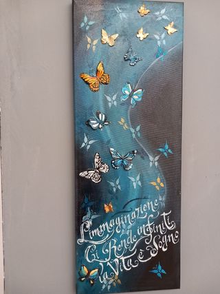 Quadro farfalle Handmade