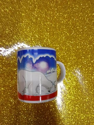 tazzina ceramica coca cola