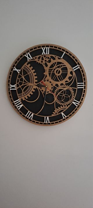 orologio in legno