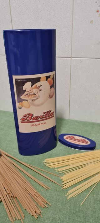 Scatola in latta da collezione Barilla nuova