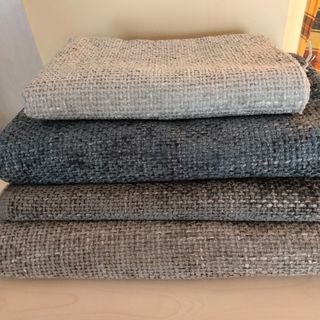 lotto di tessuti tipo velluto 