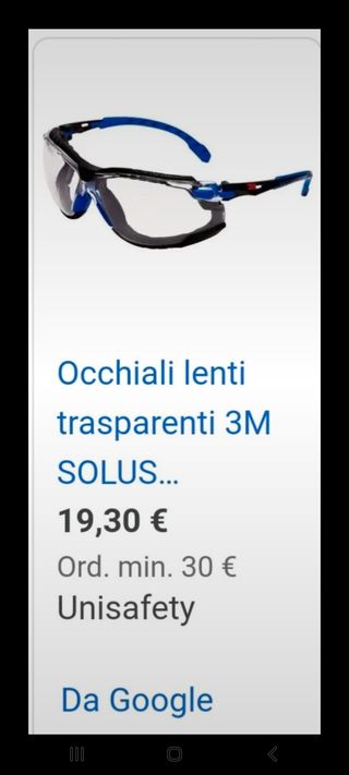 occhiali 3M