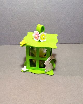 Lanterna pasquale in verde 