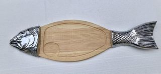 Tagliere in legno per salmone design  Pamono