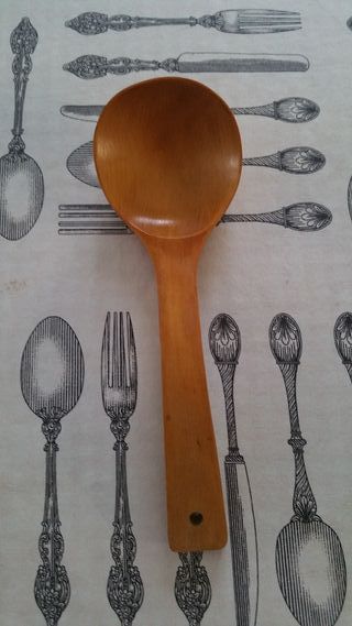 In legno cucchiaio portamestolo da cucina