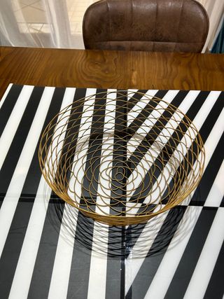 Cesto porta frutta in metallo 