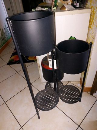 supporto per piante richiudibile su se stesso