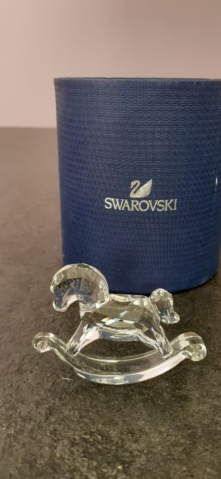Cavallino a dondolo Swarovski