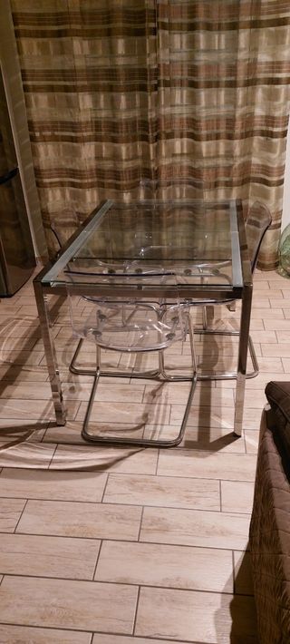 tavolo in vetro GLIVARP IKEA