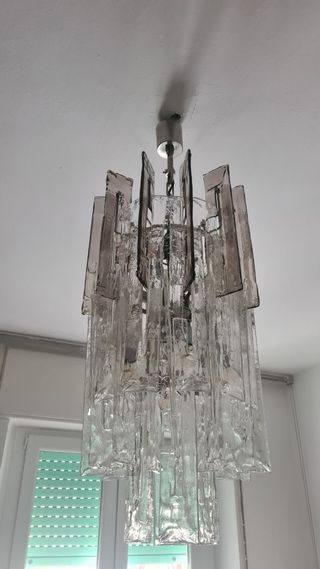 bellissimo lampadario cristallo 