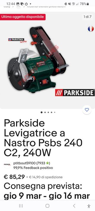 mola da banco Pakside