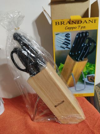 Set 7 pz coltelli Brandani