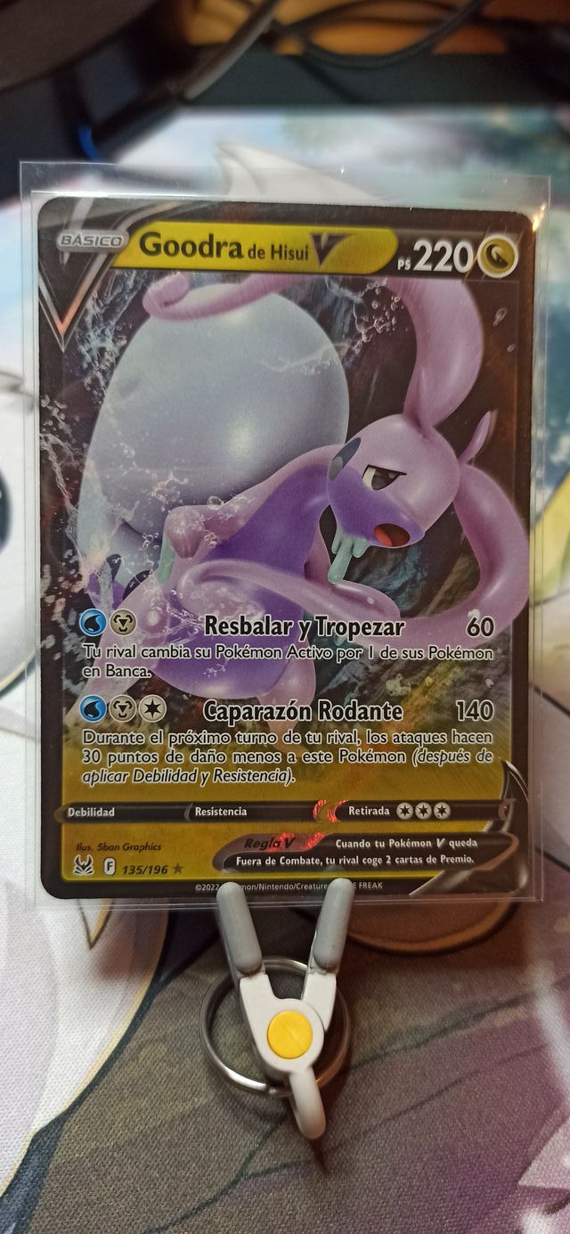 Carta pokemon Goodra de Hisui V Origen Perdido de segunda mano por 2 ... Carta pokemon Goodra de Hisui V Origen Perdido de segunda mano por 2 ...