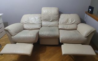 Divano relax Natuzzi pelle

