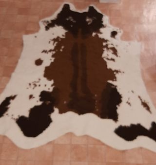 Tappeto mucca. No pelle! 