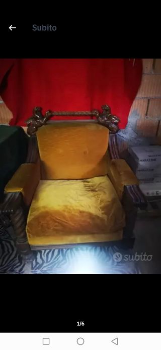 poltrona antica