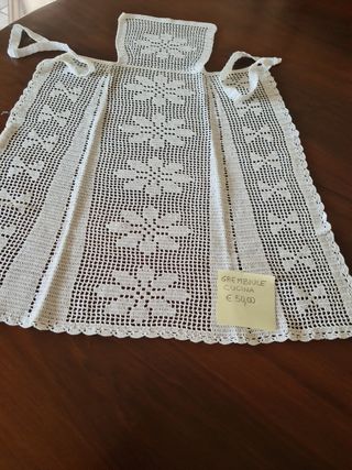 Grembiule da cucina a uncinetto