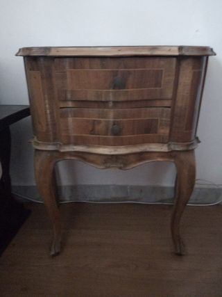 Comodino Antico Autentico Stile Luigi XV