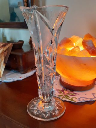 vaso in vetro antico 