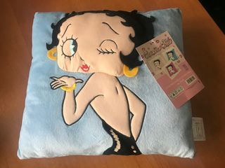 CUSCINO BETTY BOOP IN PILE - ORIGINALE - NUOVO