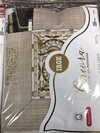 Completo letto matrimoniale Irge