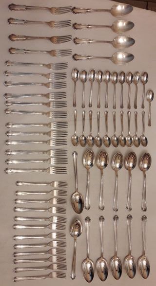 65 Posate Vintage Acciaio Martin 90