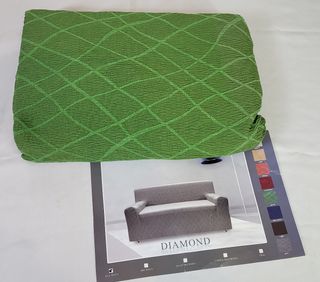 COPRIDIVANO 2 posti per divano diamond verde