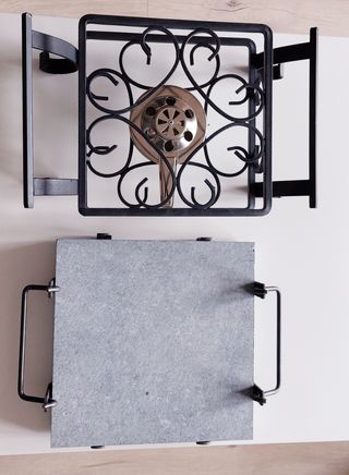 Pietra ollare quadrata 