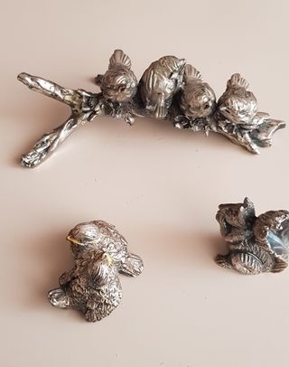 Set decorativo uccellini 