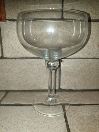 6 coppe  vetro cristallino