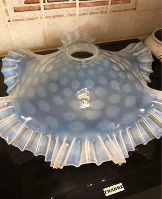 Due lampadari in vetro