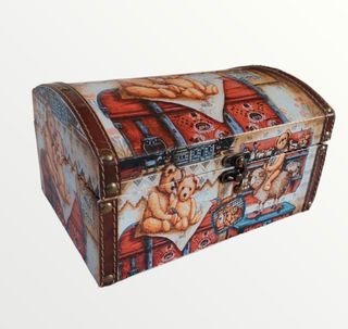 Bauletto decoro orsetti