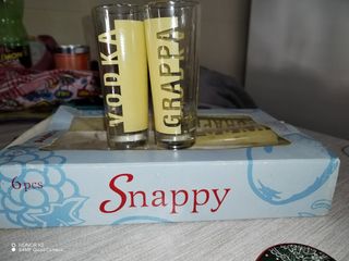 set di bicchierini per Grappa /Vodka 