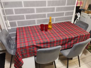 Tovaglia TARTAN SCOZZESE ROSSO 