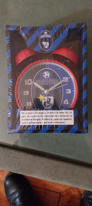 orologio sveglia nerazzurri