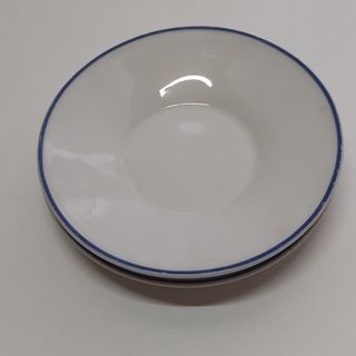 Set due piattini da dolce porcellana