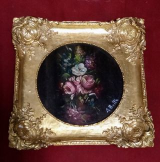 Dipinto ad olio su tela firmato A. Botta 24x24