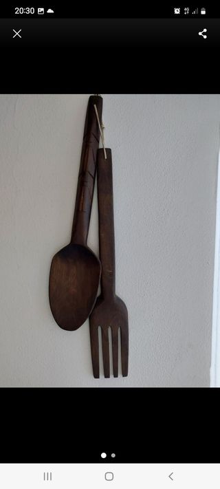 mestoli grandi in legno 