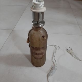 lampada a forma di bottiglia