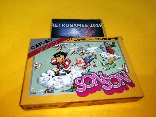 CAPCOM SON SON / SONSON NINTENDO FAMICOM / NES FC de segunda mano por ...