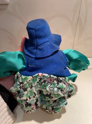 Bambola di porcellana clown anni 90 vintage 