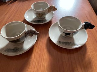 Tazzine caffè con cani