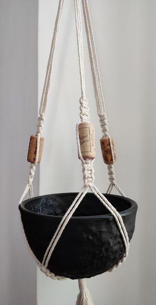 portavaso a sospensione.