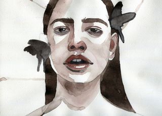 Dipinto originale ad acquarello 