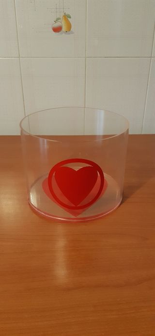 Contenitore portatutto con cuori