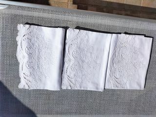 3 asciugamani ricamati