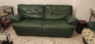 divani tre posti colore verde