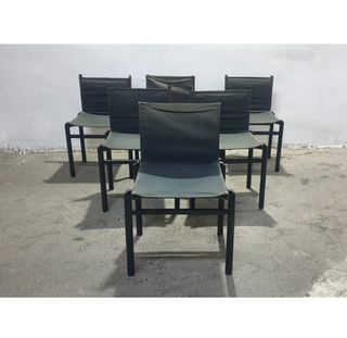 6 Sedie Mastro design Tobia Scarpa