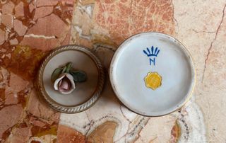 Scatola di ceramica Capodimonte 