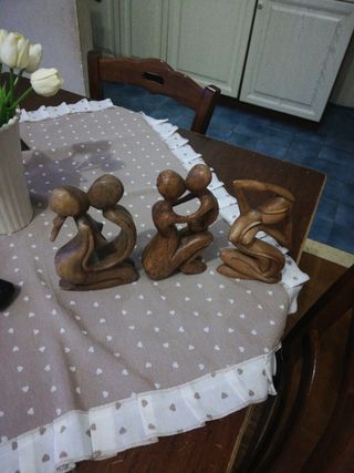 statuine in legno